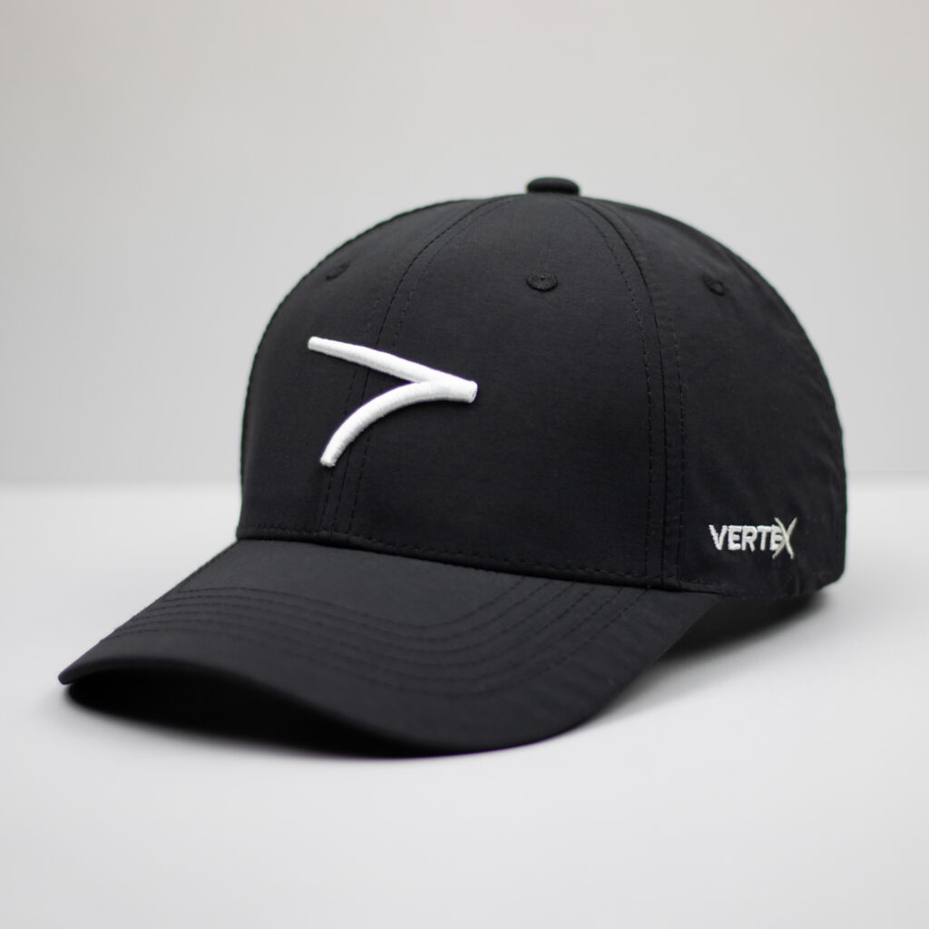 Black Fable Vertex Performance Golf Cap – Fable Golf